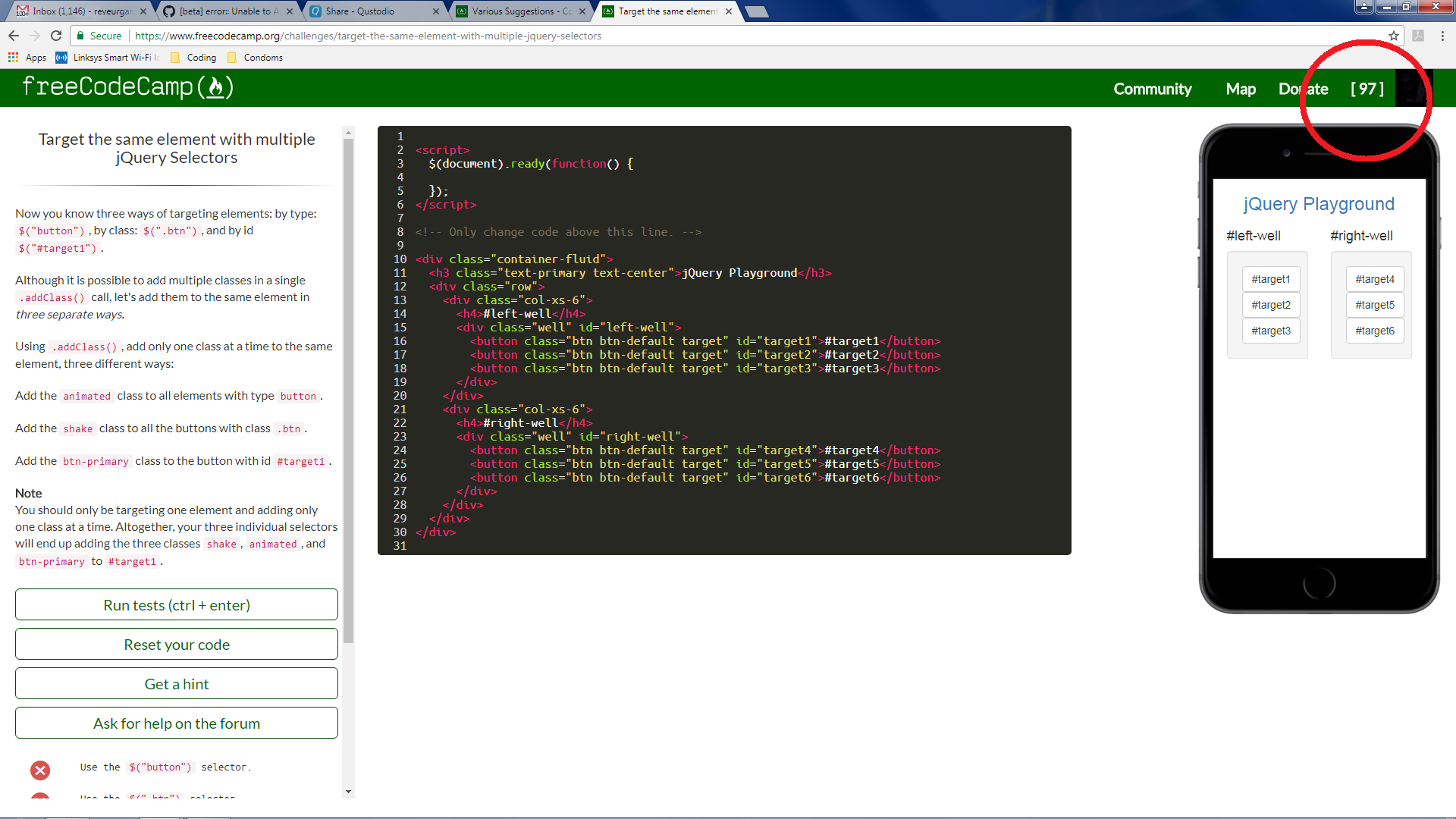 Various Suggestions - Contributors - The freeCodeCamp Forum