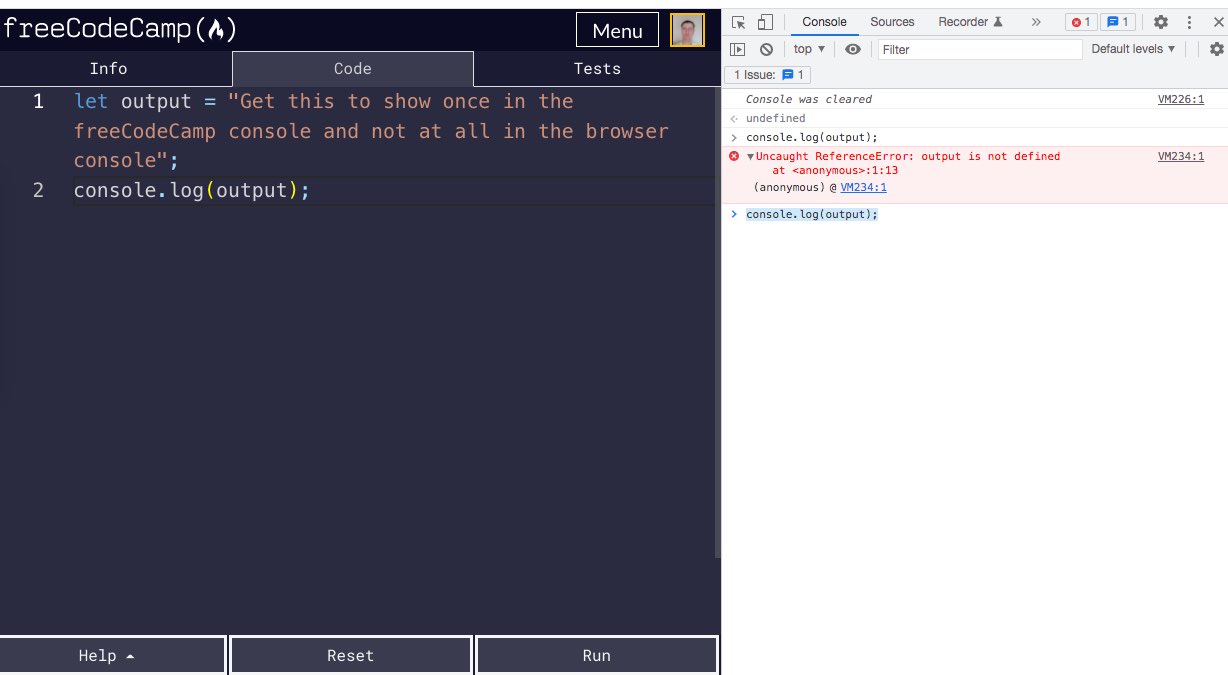 Console log output In Browser s Console JavaScript The 