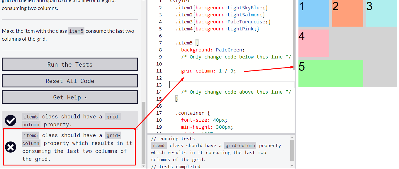 Use Grid Column To Control Space HTML CSS The FreeCodeCamp Forum