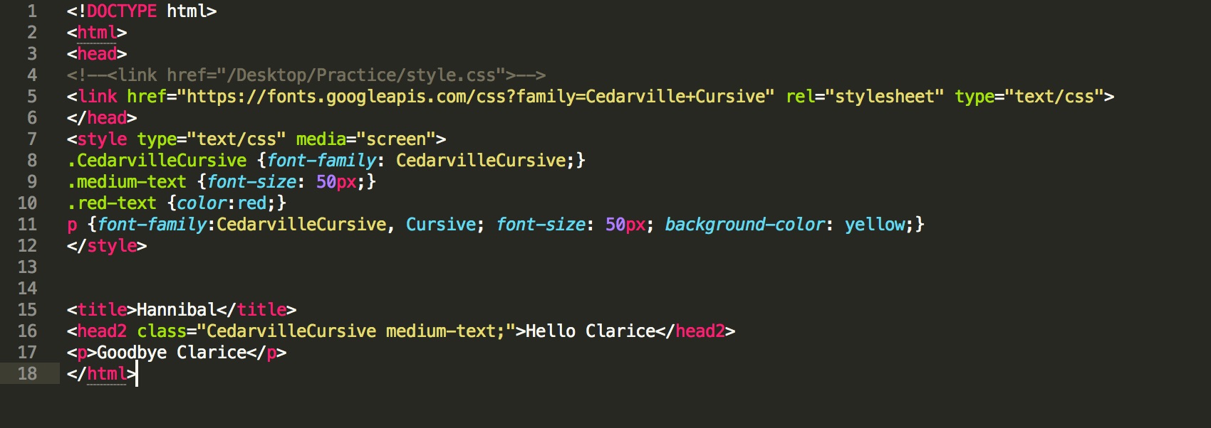 CSS Not Working In HTML Help Please HTML CSS The FreeCodeCamp Forum