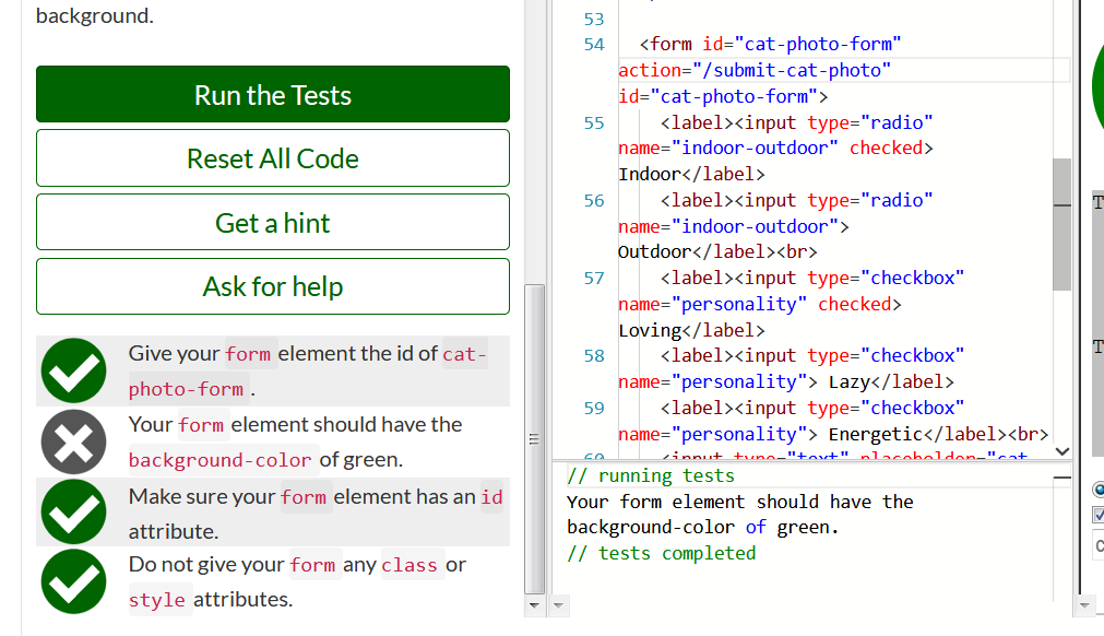 Problem With Id Attribute And Style Element HTML CSS The
