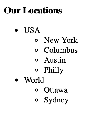 Coding for List Appearance - HTML-CSS - The freeCodeCamp Forum