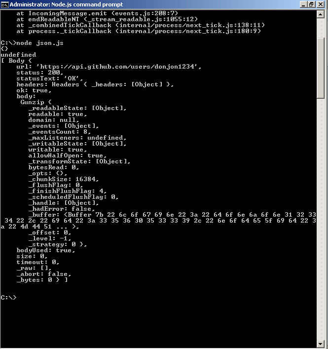 Nodejs Github Api Javascript The Freecodecamp Forum 1824