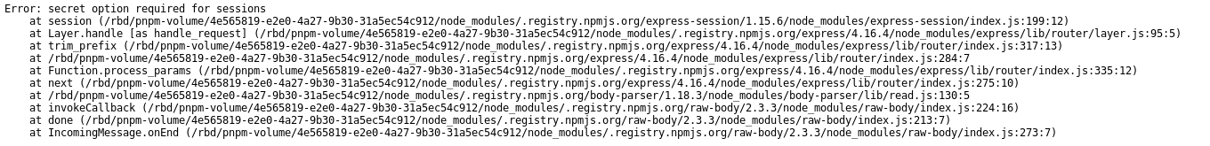 Advanced Node And Express Implement The Serialization Of A Passport User Javascript The