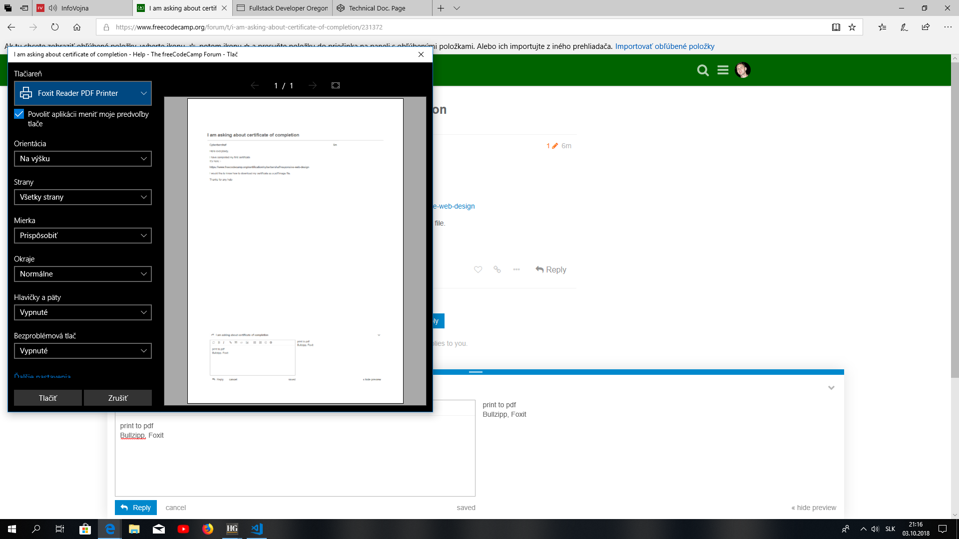 I am asking about certificate of completion - The freeCodeCamp Forum