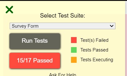 Does this mean I have 15 things wrong with my code? And if so how do I ...
