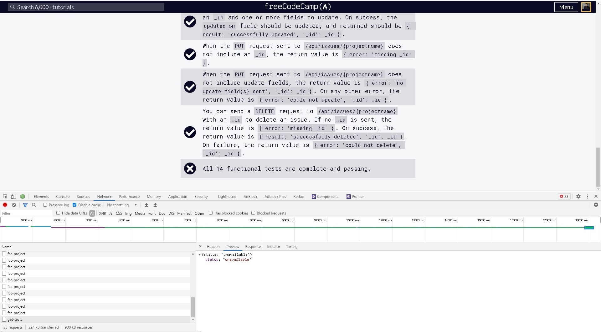 Issue Tracker Projects Functional Tests Not Passing Contributors The Freecodecamp Forum