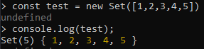 Javascript Sets not logging on freeCodeCamp editor - JavaScript - The ...