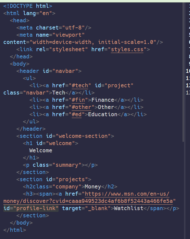 Personal Portfolio Webpage - Build a Personal Portfolio Webpage - HTML-CSS - The freeCodeCamp Forum