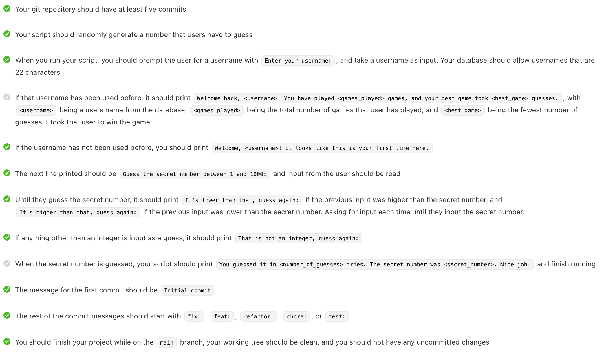 Can T Pass Number Guessing Game Tests Backend Development The Freecodecamp Forum