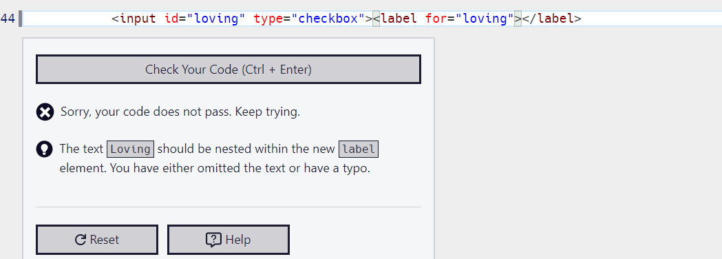 NEED HELP HTML by Building a Cat Photo App - Step 56 - HTML-CSS - The freeCodeCamp Forum