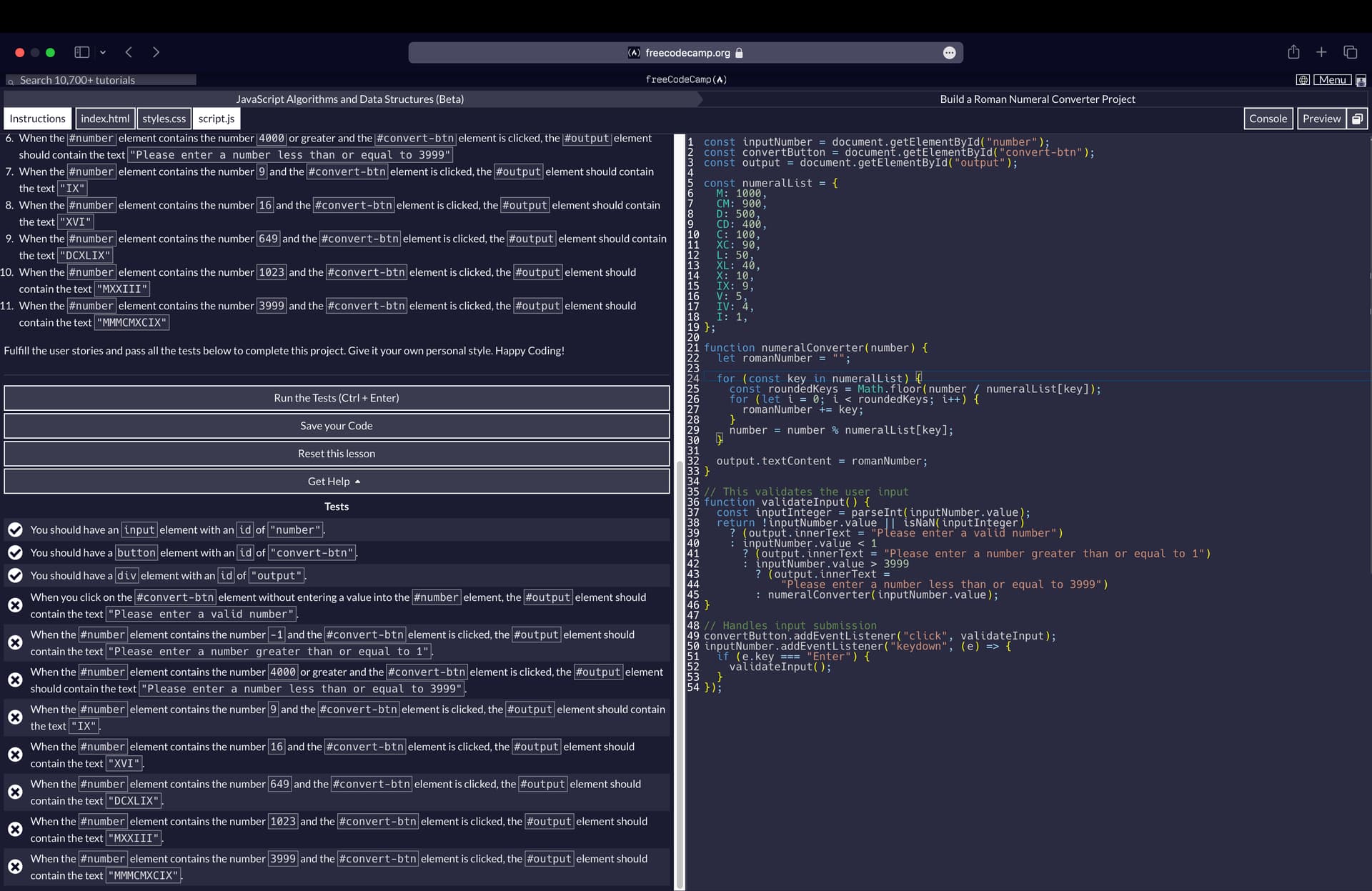 Can someone tell me what I'm doing wrong? - JavaScript - The freeCodeCamp Forum