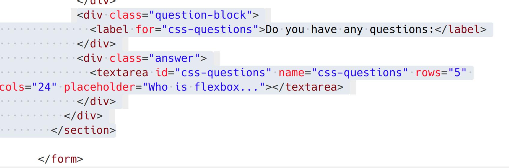 Aprende accesibilidad construyendo un cuestionario - Paso 40 - HTML-CSS ...