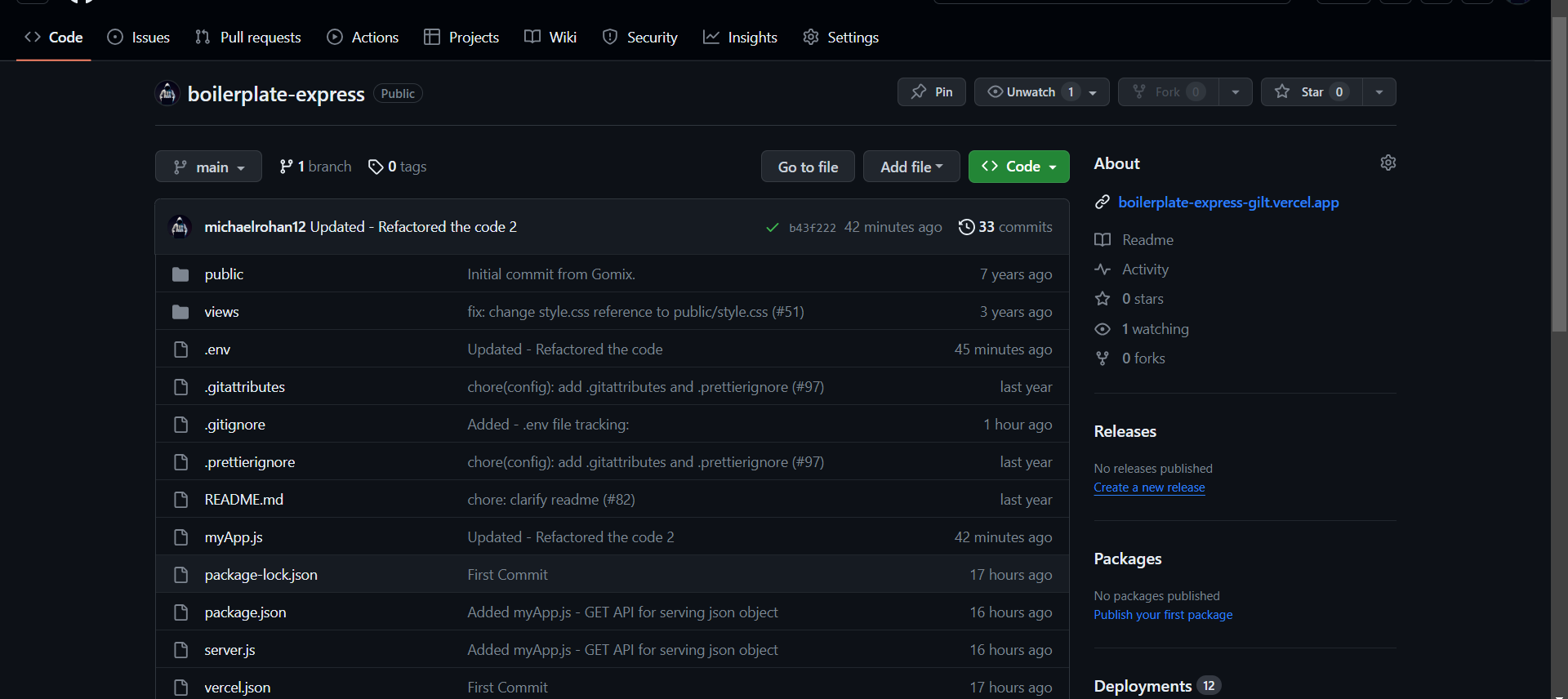 Basic Node and Express - Use the .env File - JavaScript - The ... Basic Node and Express - Use the .env File - JavaScript - The ...