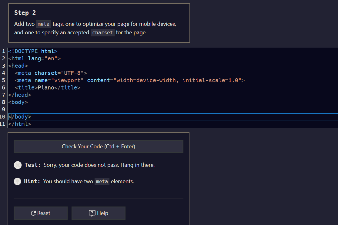 Learn Responsive Web Design by Building a Piano - Step 2 - HTML-CSS - The freeCodeCamp Forum