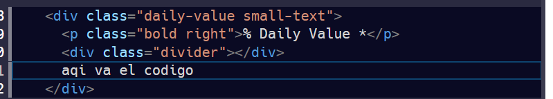 Aprende tipografía construyendo una etiqueta de nutrición - Paso 43 ...