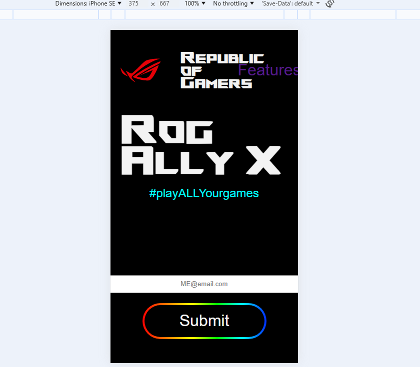 Gray space showing during the media query set with - HTML-CSS - The ...