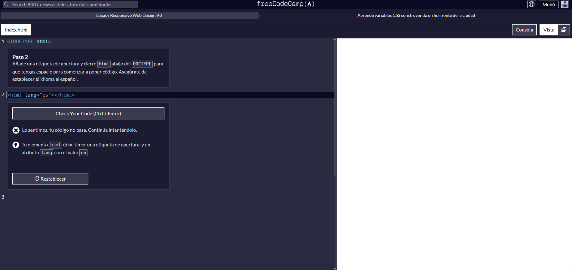 Aprende variables CSS construyendo un horizonte de la ciudad - Paso 2 - HTML-CSS - The ...