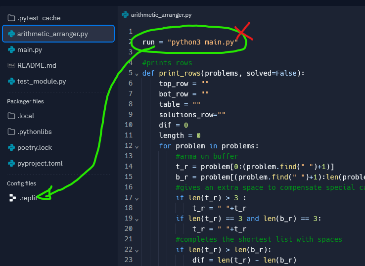 Arithmeticarranger And Replit Python The Freecodecamp Forum 9201