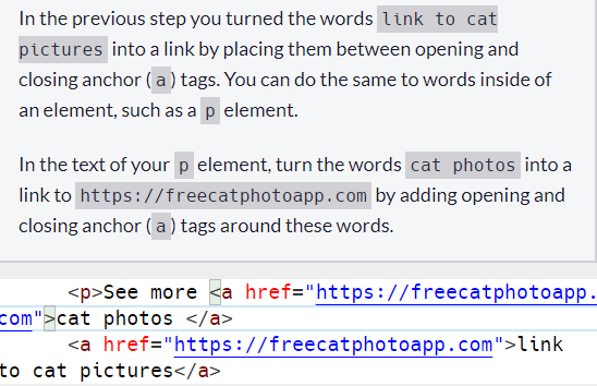 Learn Html By Building A Cat Photo App Step 12 Html Css The Freecodecamp Forum 