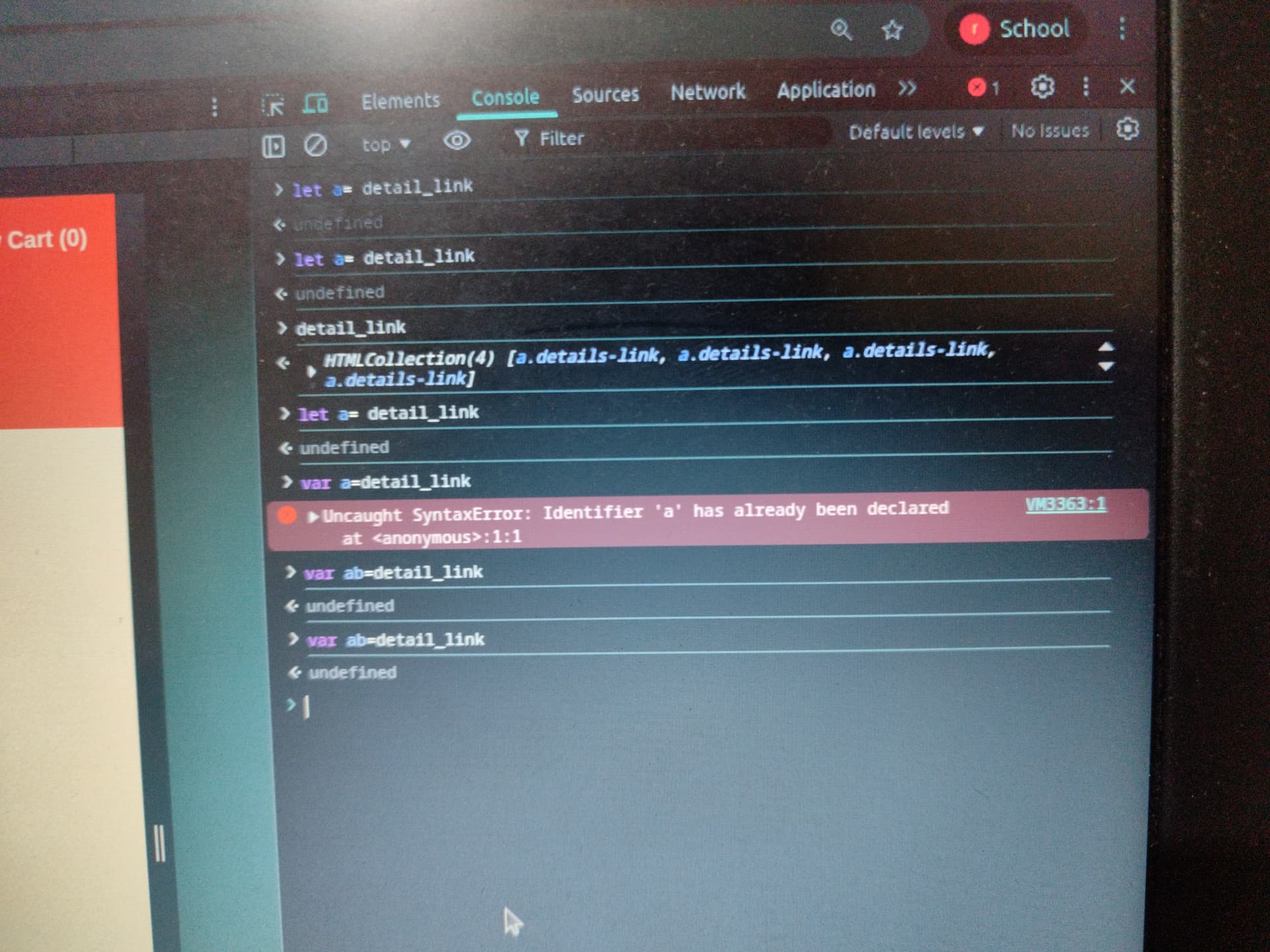 Why is it saying undefined while assigning to a variable - JavaScript ...