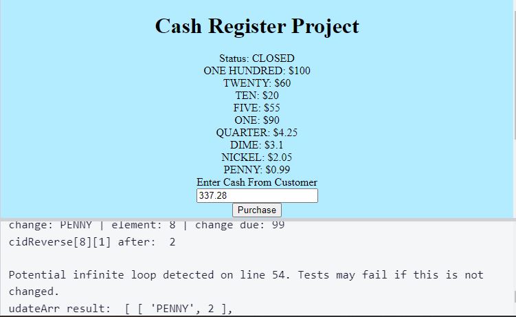Build A Cash Register Project - JavaScript - The freeCodeCamp Forum