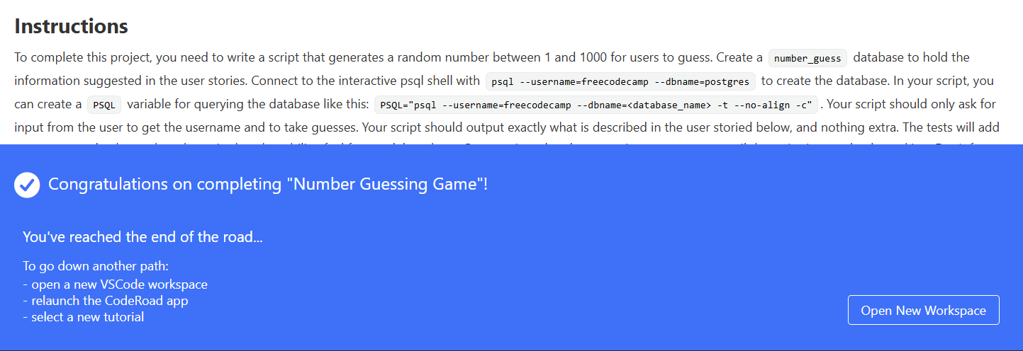 Number Guessing Game - Build a Number Guessing Game - Backend Development - The freeCodeCamp Forum