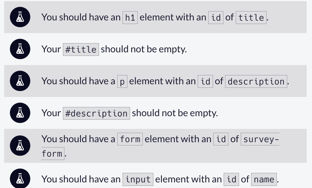 Survey Form Build A Survey Form Html Css The Freecodecamp Forum