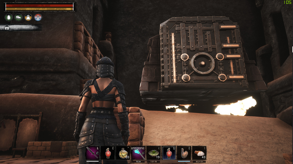 Floating vault bug - PC Discussion - Funcom Forums
