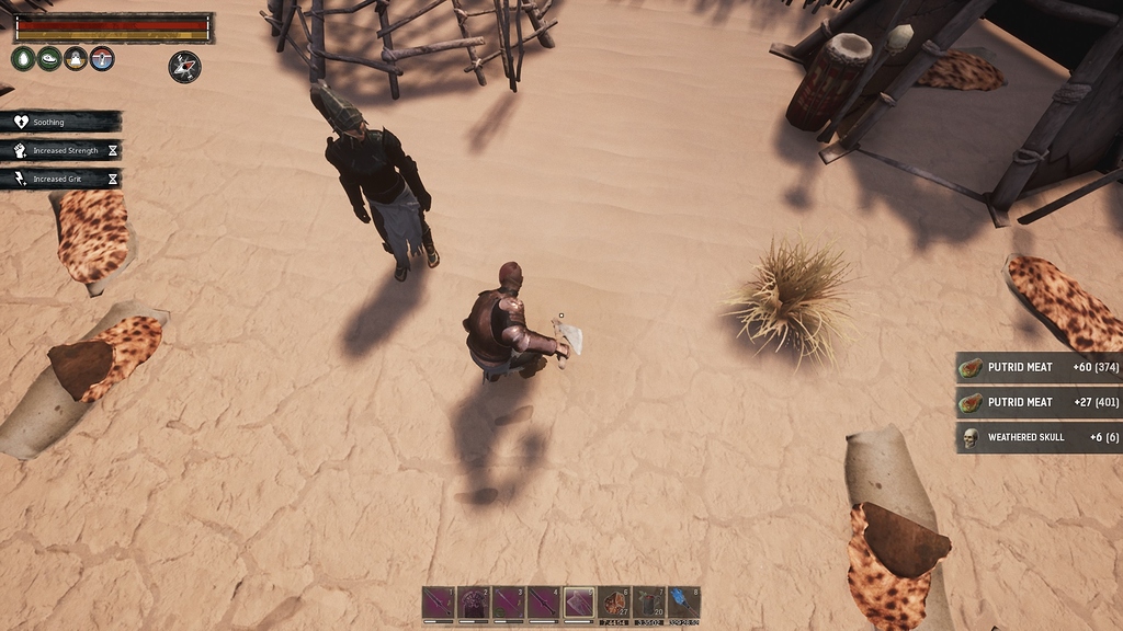 Skeletons drop multiple skulls - PC Discussion - Funcom Forums