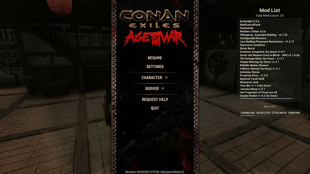 (Mod) Made a mod to list the others lol - Creative Corner - Funcom Forums