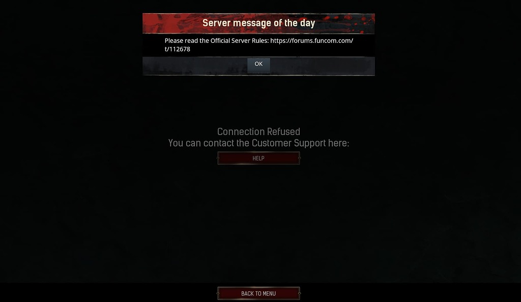 Connection refused...? fix? - PC Discussion - Funcom Forums