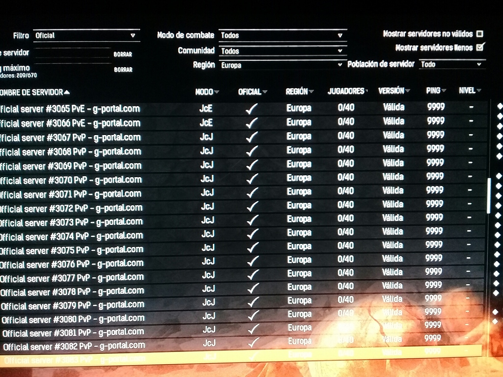 Impossible to connect to most official european servers - PlayStation ...