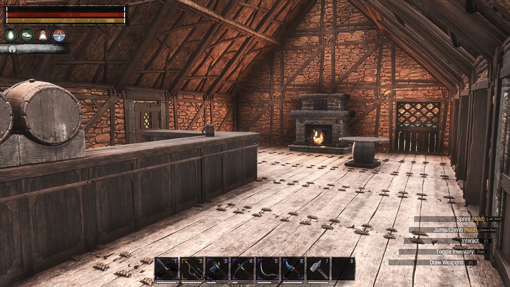Has anyone built in inn / bar / tavern in the beta yet? - General ...
