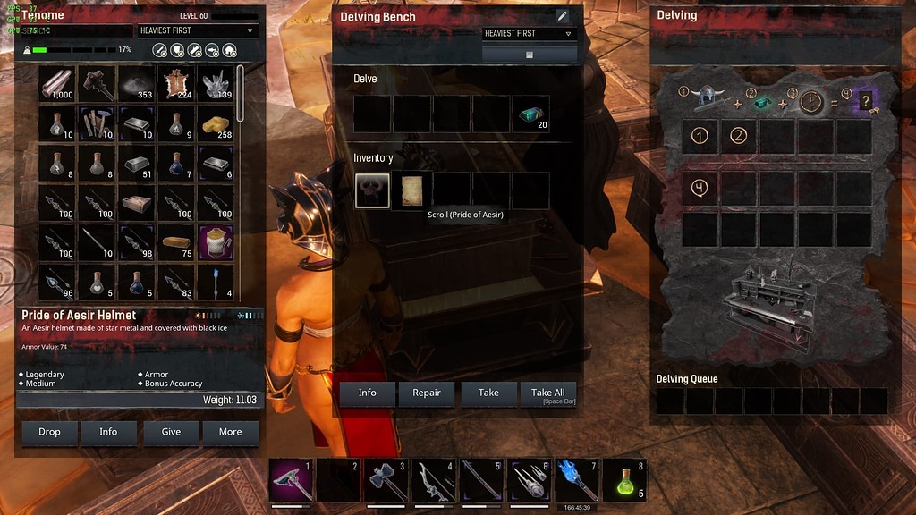 Delving Pride of Aesir gives Pride of Aesir recipe again (returned bug) - PC Bug Reports ...
