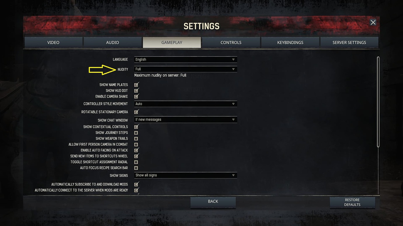 Complete nudity - Xbox Discussion - Funcom Forums