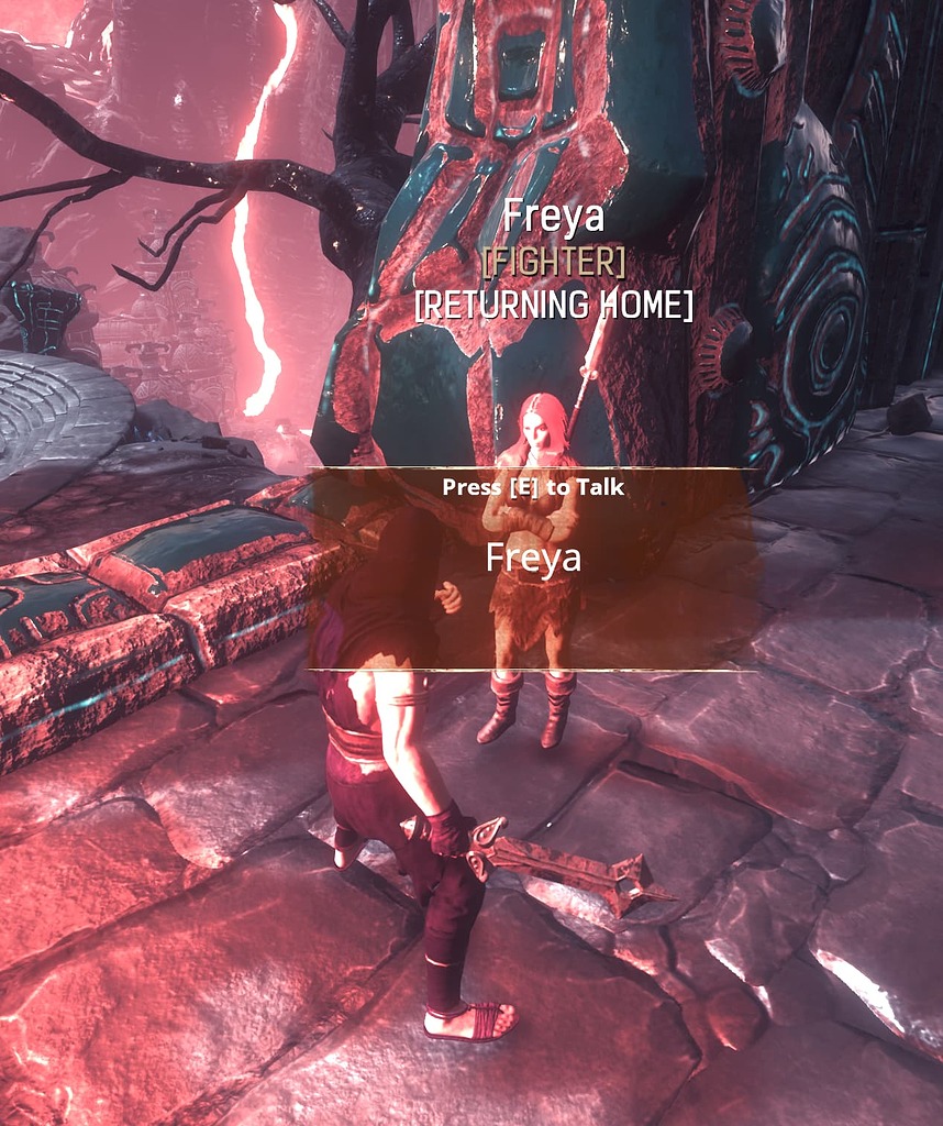 BETA - Freya bugged in volcano (stuck in returning home status over 12 hours now) - Public Beta ...