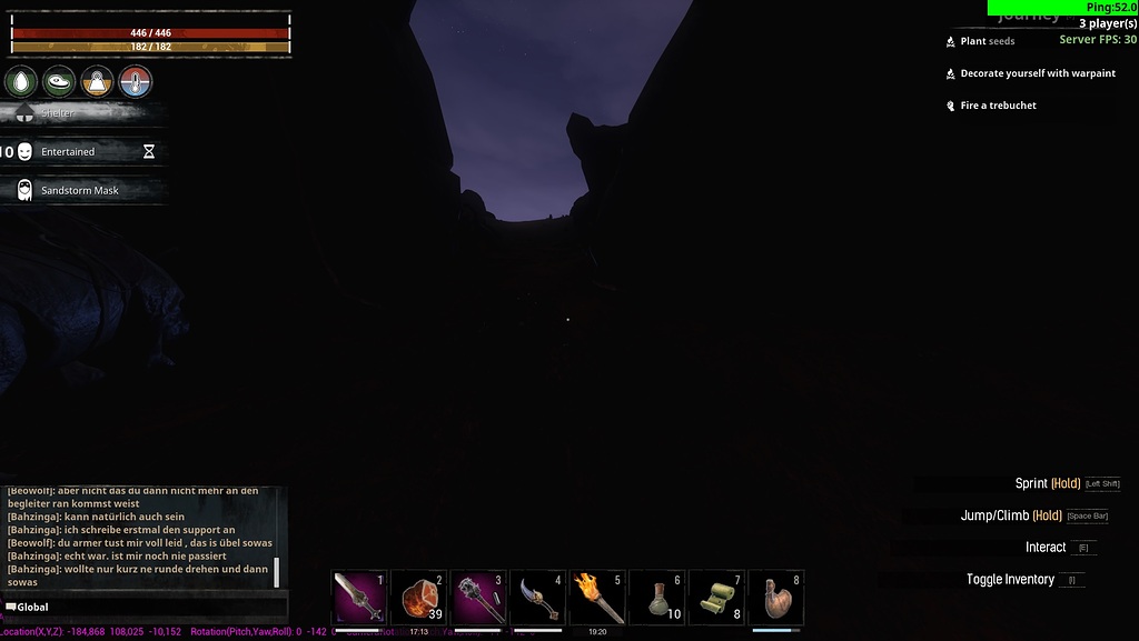 Char got stuck in cave without exit - General Discussion - Funcom Forums