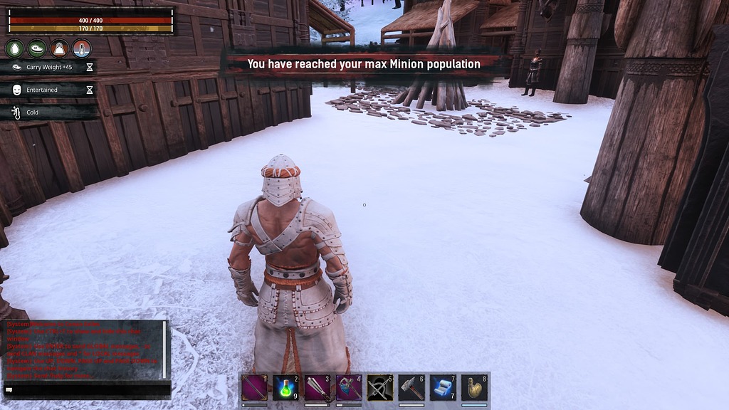 Can't place thralls in the world - PC Bug Reports - Funcom Forums