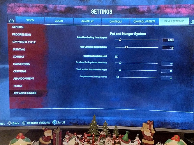 Setting to turn off new thrall limit? - General Discussion - Funcom Forums