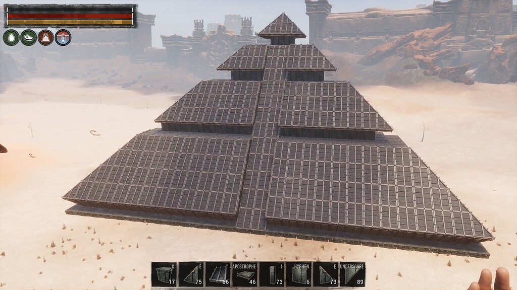 Stargate pyramid ship - Creative Corner - Funcom Forums