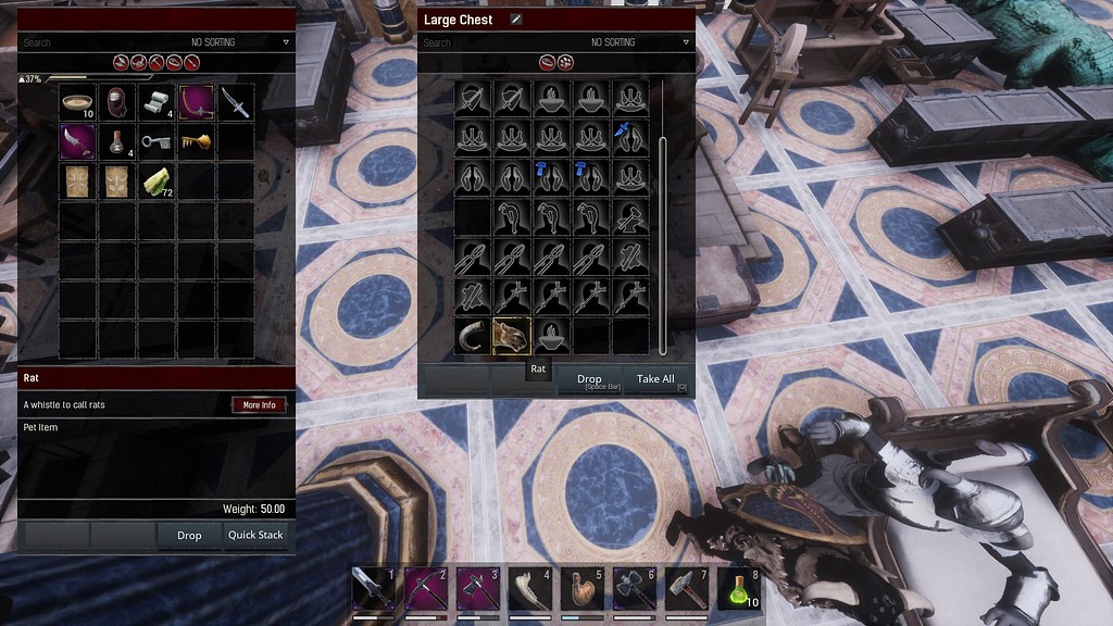 Rat-calling whistle has wrong icon - PC Bug Reports - Funcom Forums