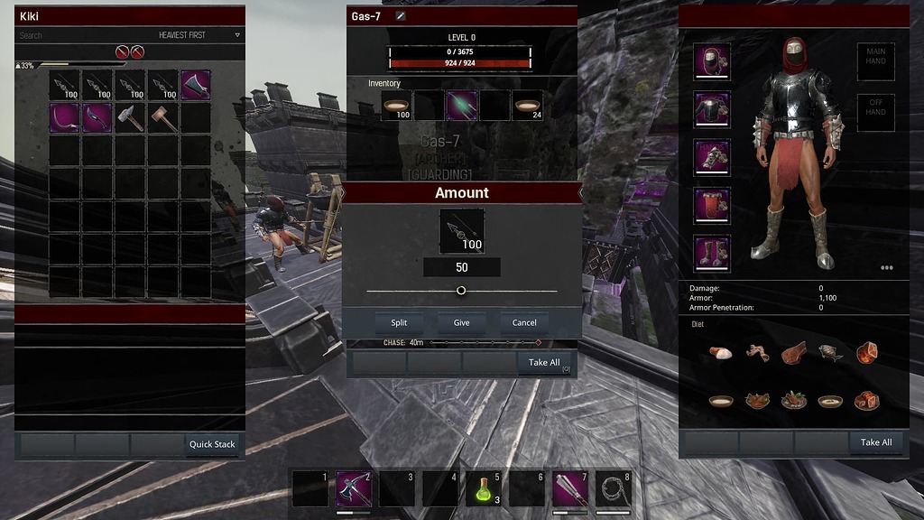 BETA - Pressing enter to Split stack OR clicking on Split button in the Amount window closes ...