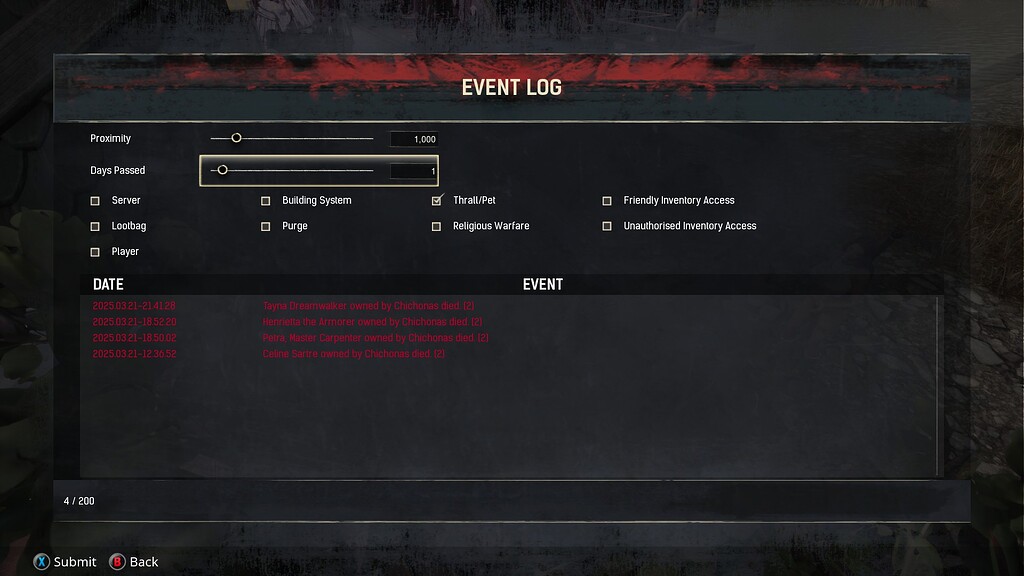 Crafting thralls keep dying without any reason - PC Bug Reports - Funcom Forums