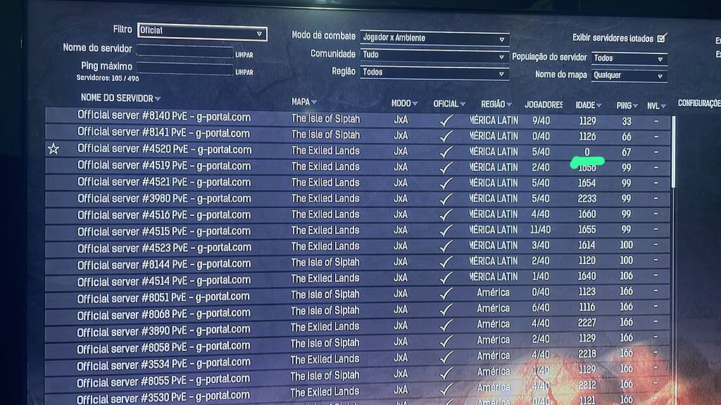 Server official 4520 pve latin america resets after update- server wipe for funcom ...