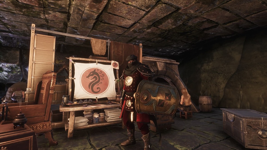 Shemitic Mercenary Shield displays bugged clan emblem - PC Bug Reports ...
