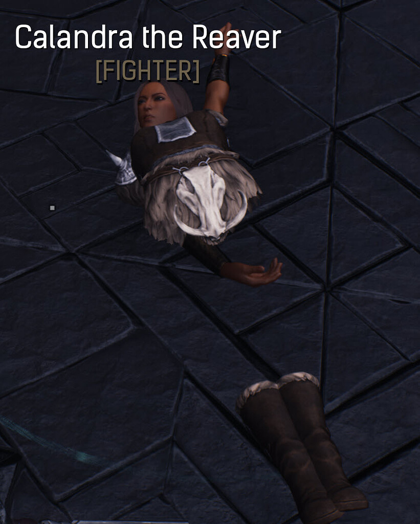 Bug: Calandra the Reaver missing legs - Public Beta Client - Funcom Forums