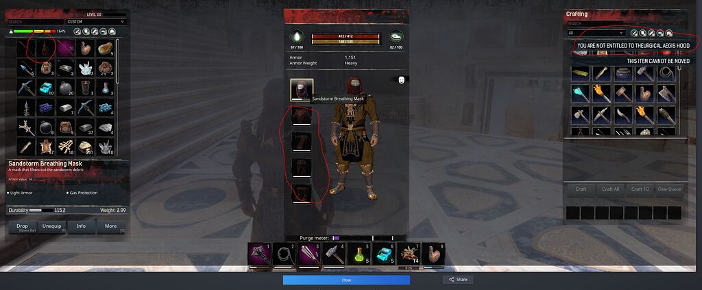 Not able to use Bazaar items I made - PC Bug Reports - Funcom Forums