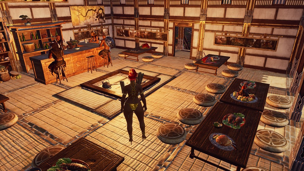 The new Yamatai Tavern set Pillow to sit does NOT work - PC Bug Reports - Funcom Forums