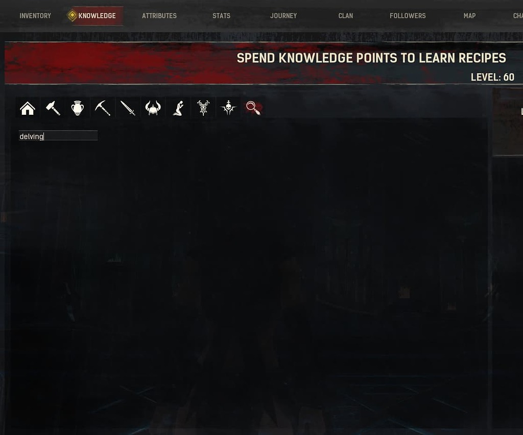 Delving Bench Knowledge Missing after Character Transfer - PC Bug Reports - Funcom Forums